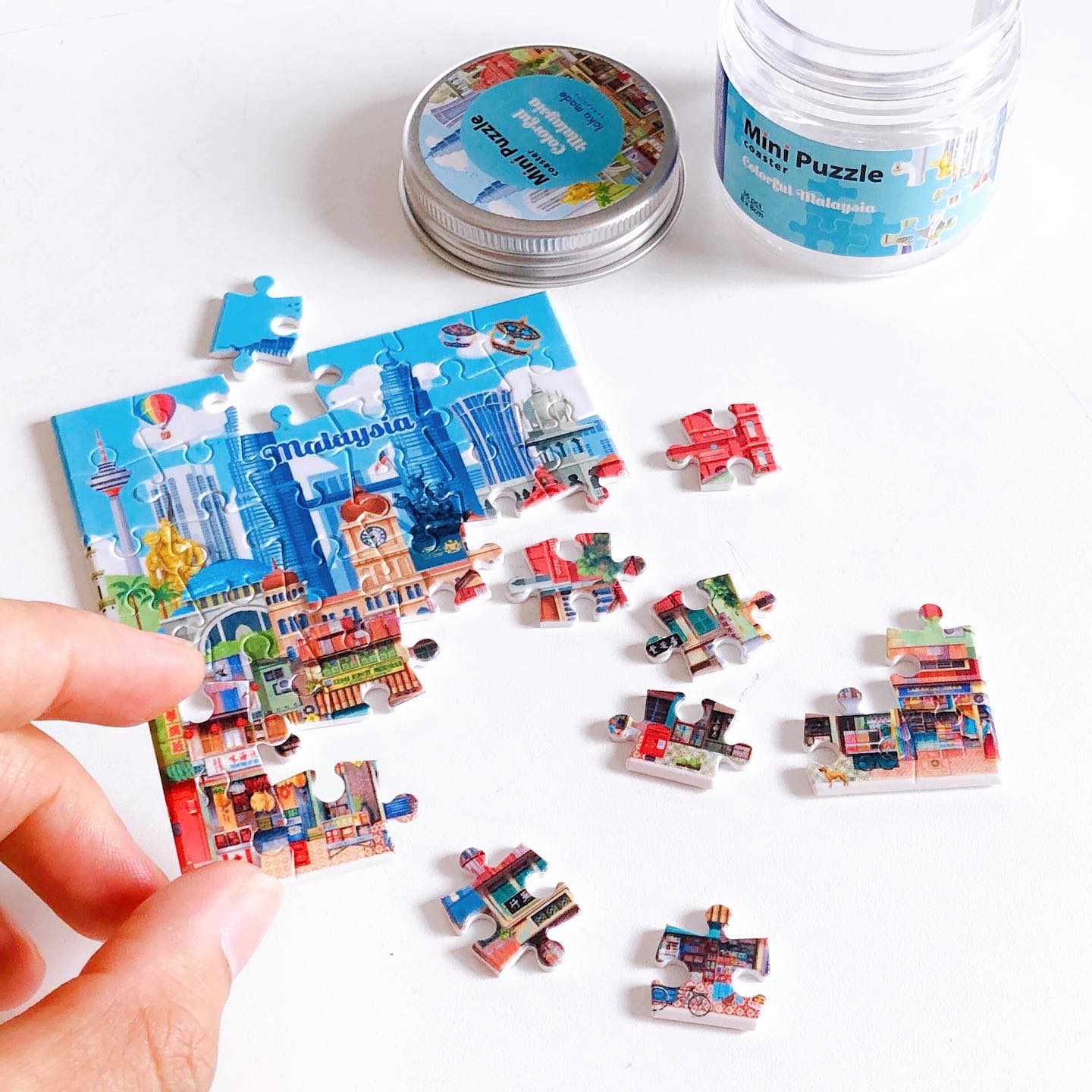 Mini Puzzle Coaster – Loka Made