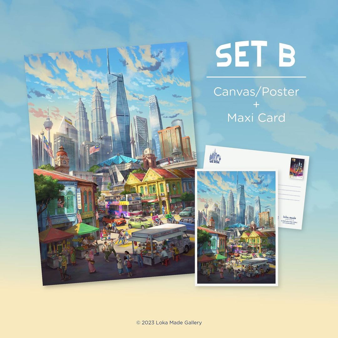 Loka Made Together We Rise Set B (Poster + Maxi Card)