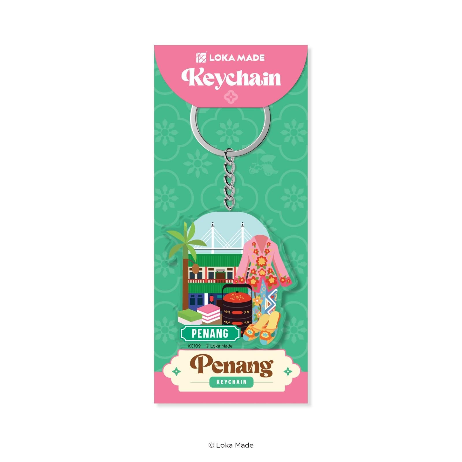 Loka Made Keychain - Penang Heritage Journey