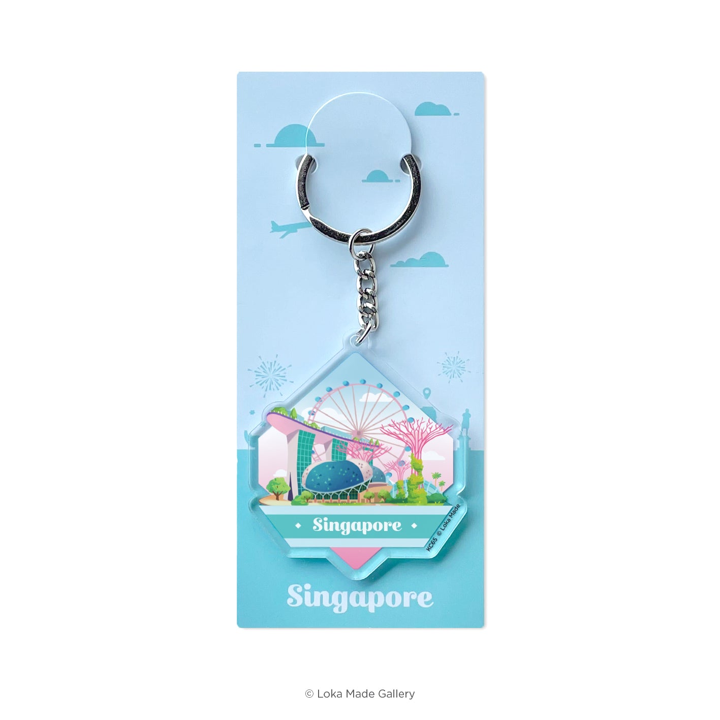 Keychain: Singapore's Gems | Loka Made