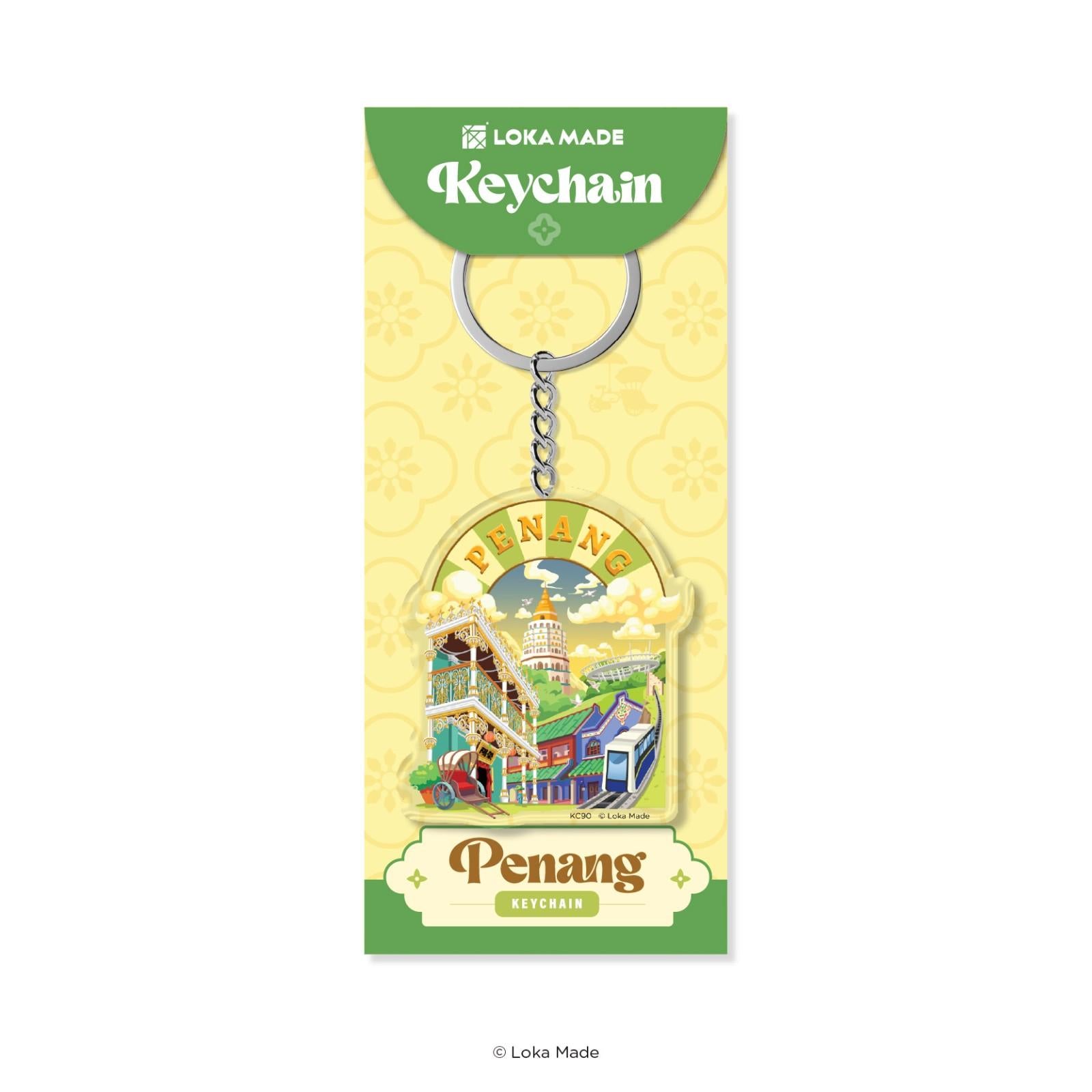 Loka Made Keychain - Golden Penang