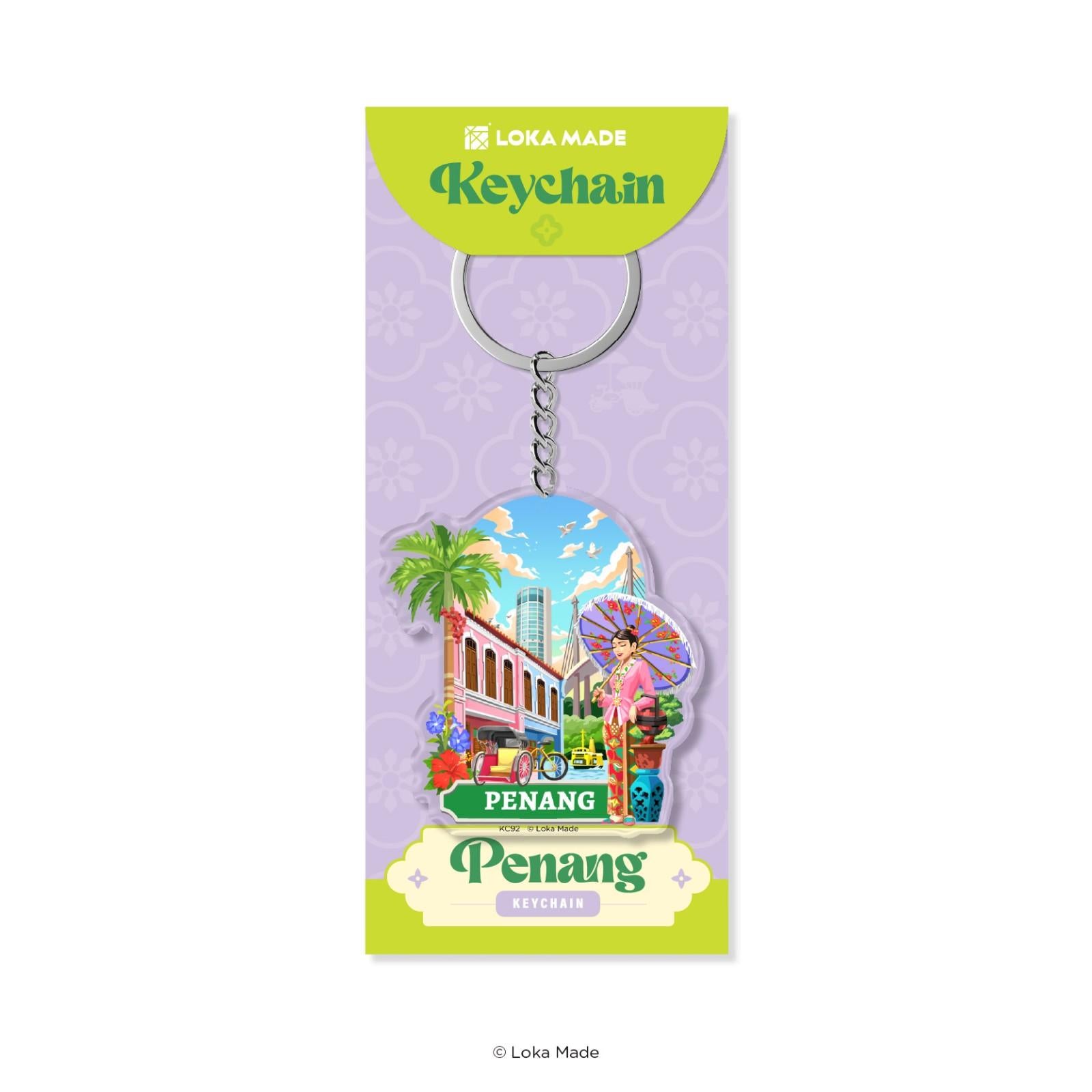 Loka Made Keychain - Penang Pastel