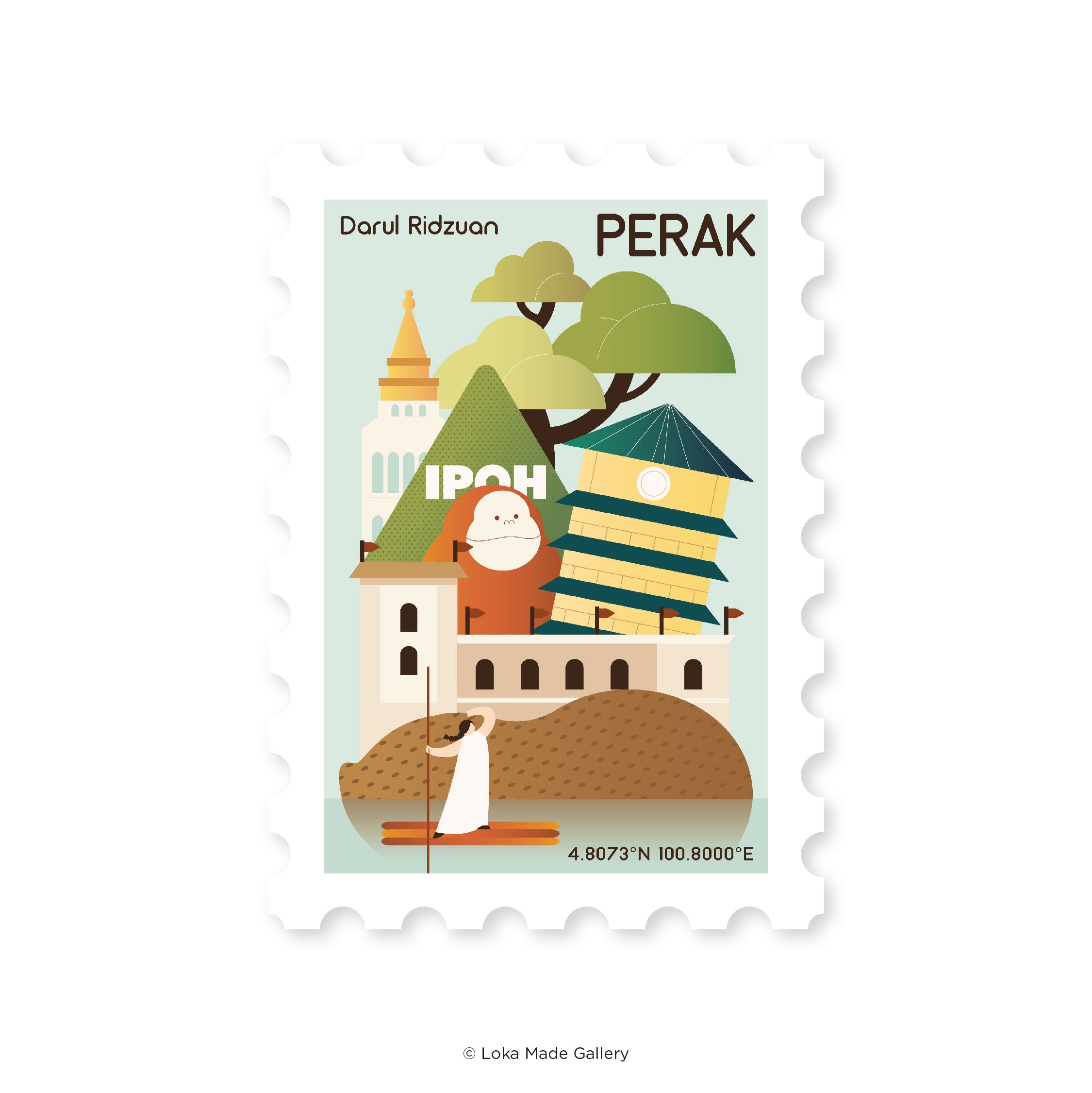 Collecting Malaysia Postcard - Perak – Loka Made