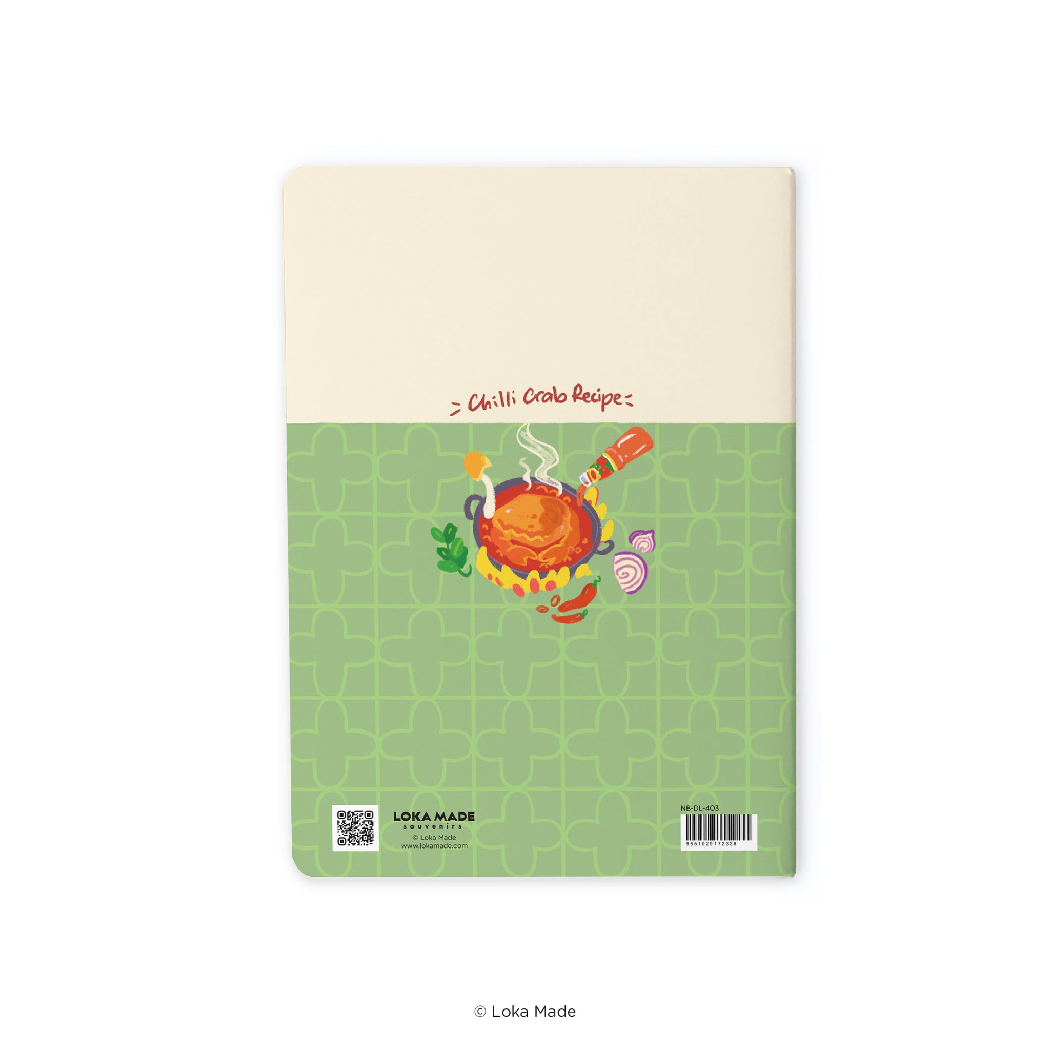 Loka Made Notebook - Doodle Land: Meet Me At The Food Table