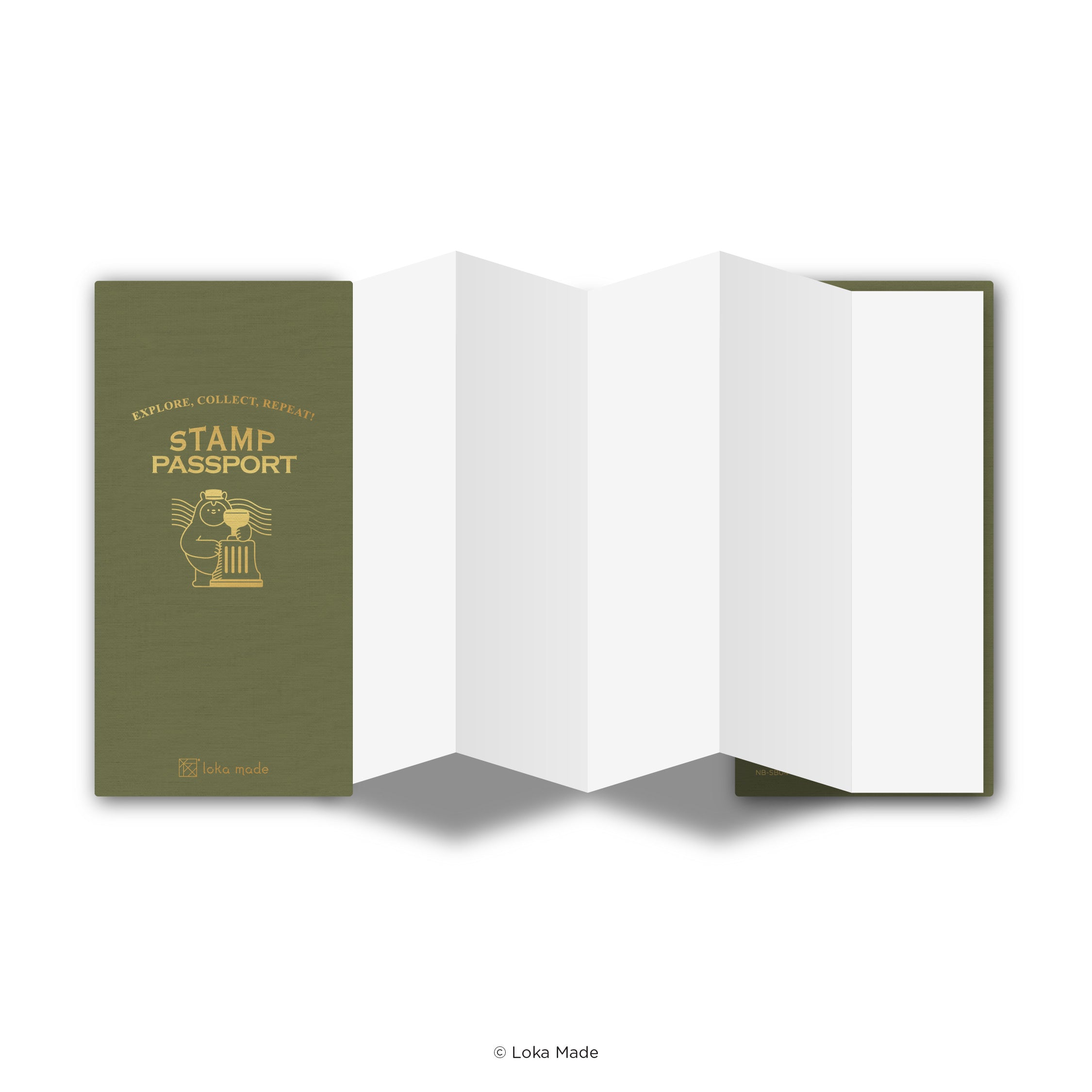 Loka Made Stamp Book: The Stamp Voyager