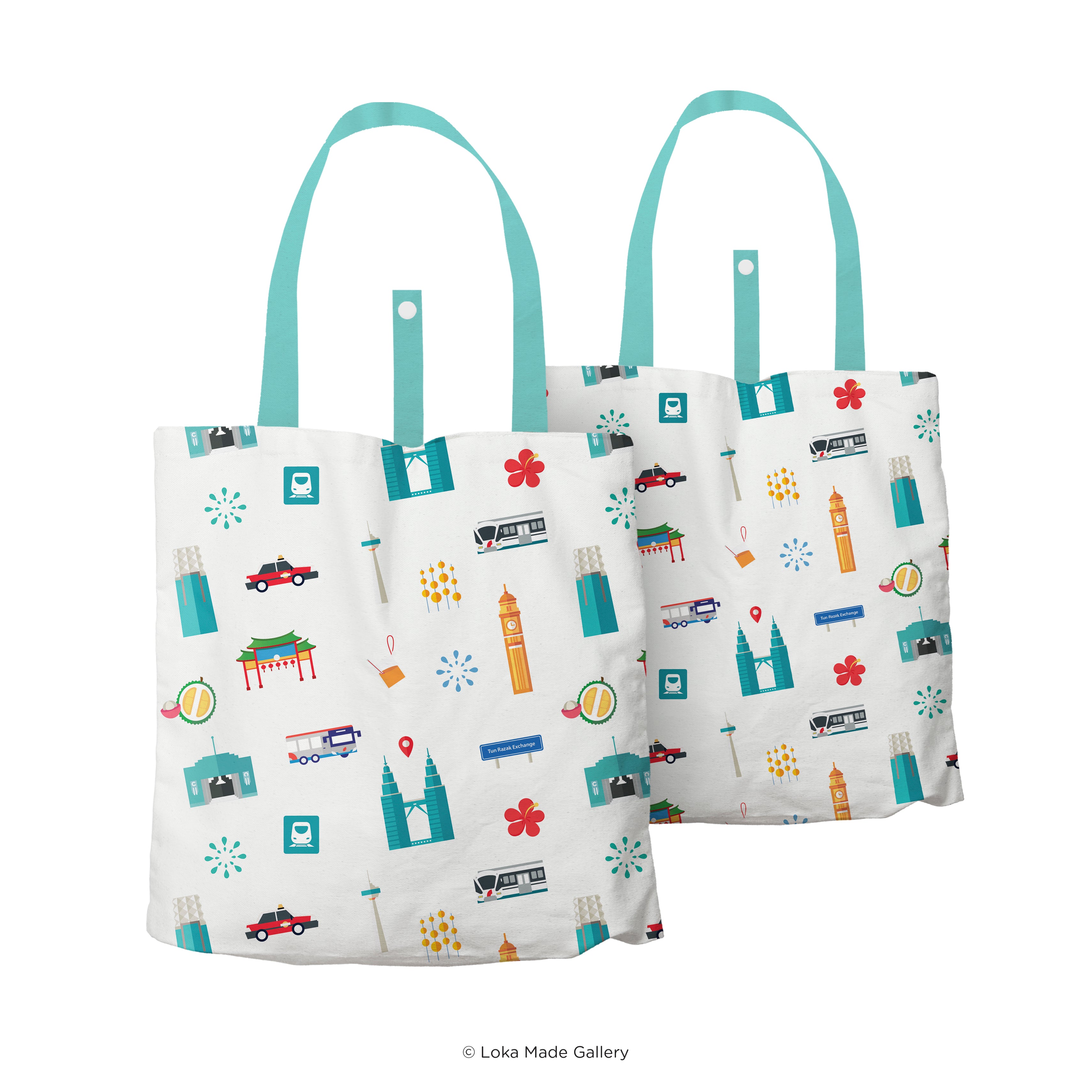 Loka Made Tote Bag: KL's Charm