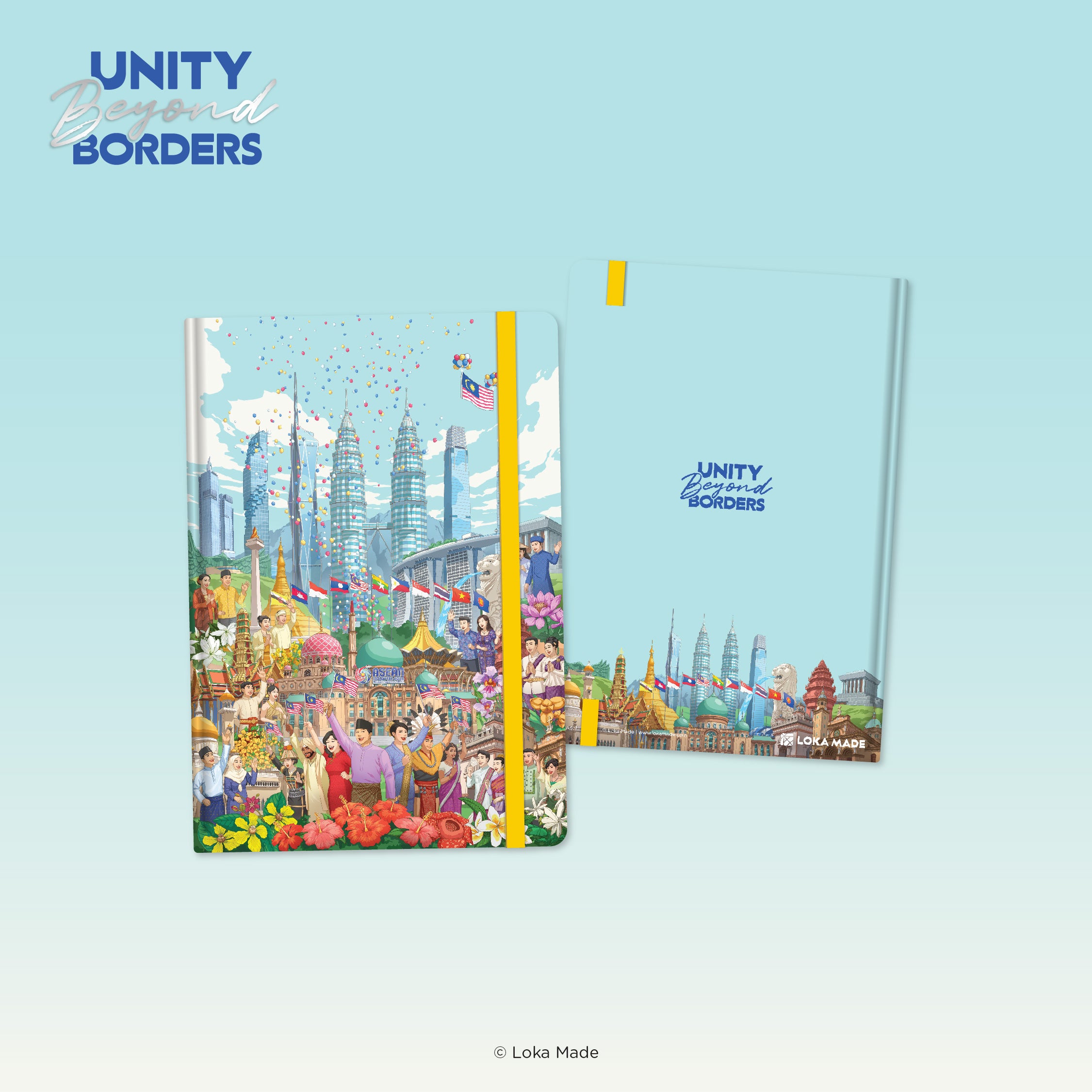Loka Made Unity Beyond Borders - A5 Planner Notebook