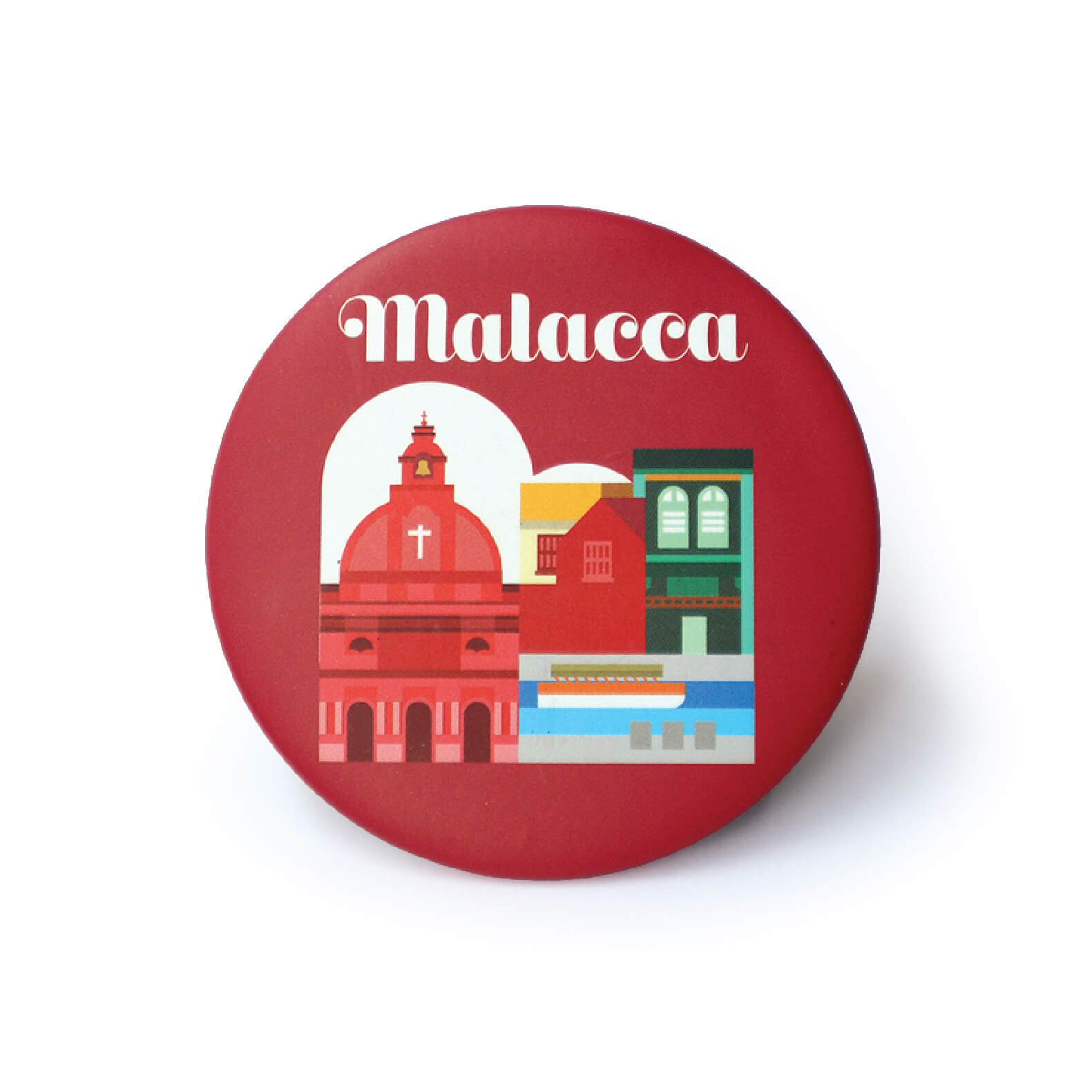 Magnet Badge: Malacca – Loka Made