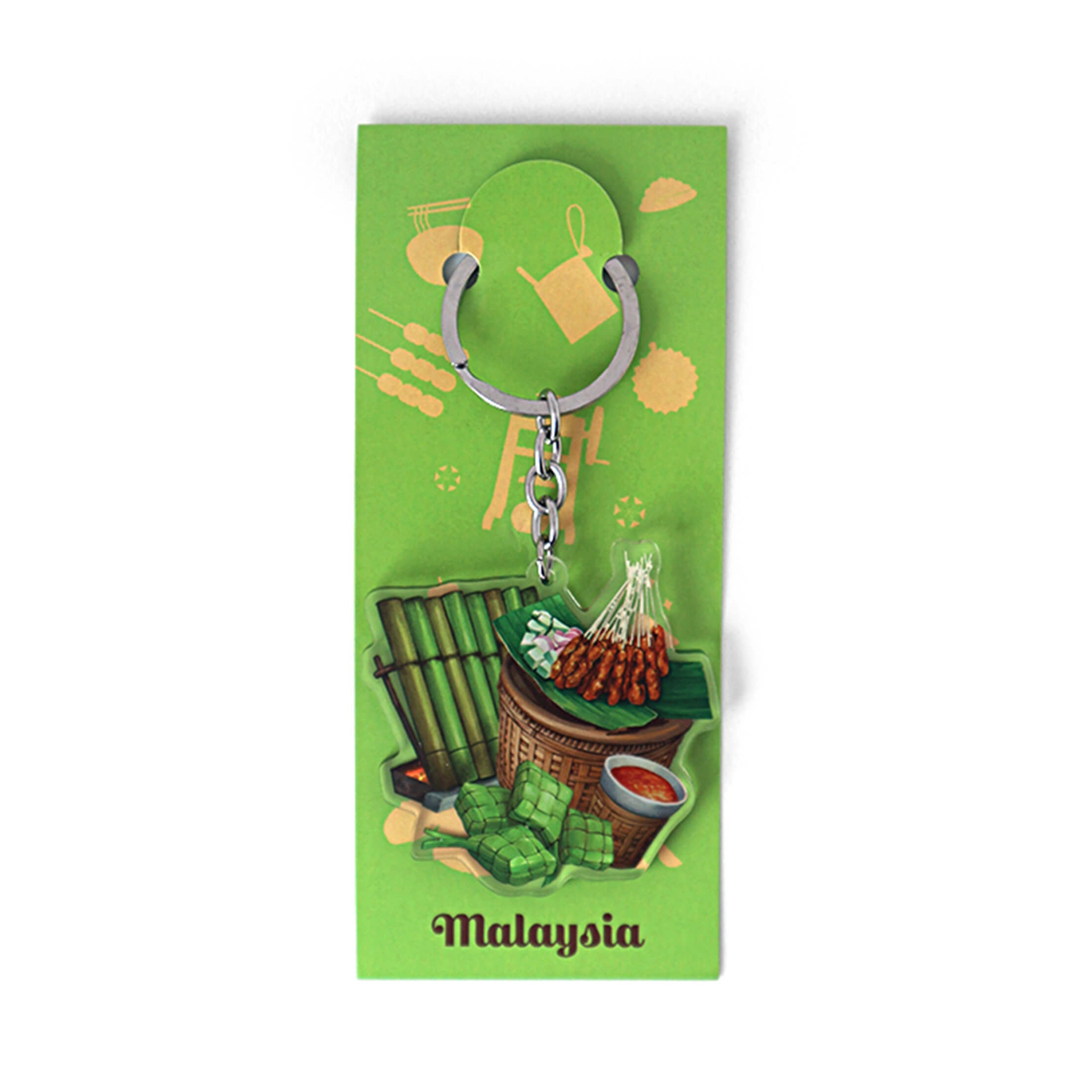 Keychain Malay Traditional Taste – Loka Made