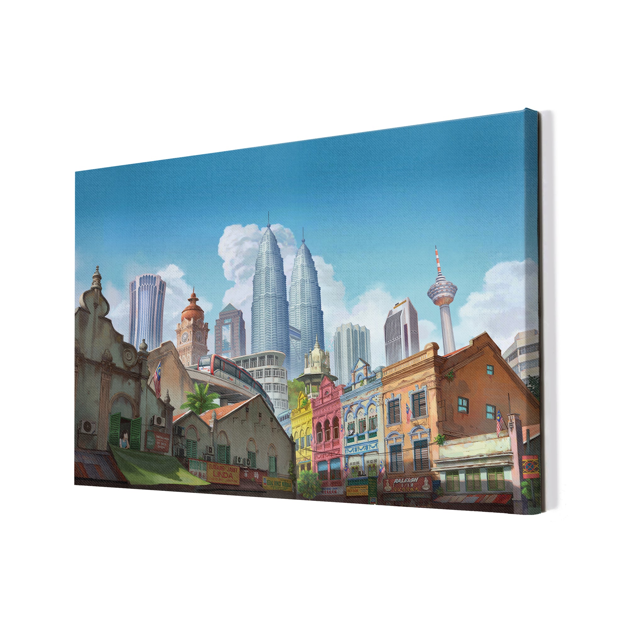 Loka Made Canvas Wall Art - 60th Merdeka