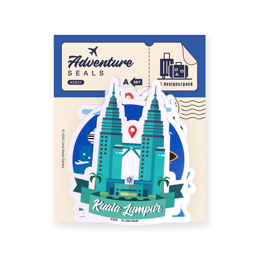 Luggage Sticker "Set A" – Loka Made