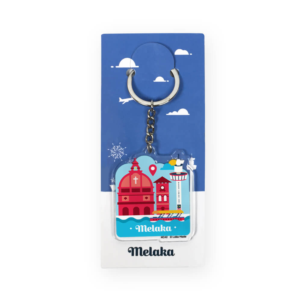 Keychain The Icons of Melaka – Loka Made